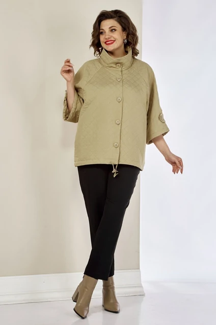 Куртка 2145 бежевый Shetti купить в интернет магазине Велесмода